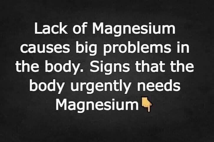 Magnesium deficiency can have serious effects on the body—muscle cramps ...