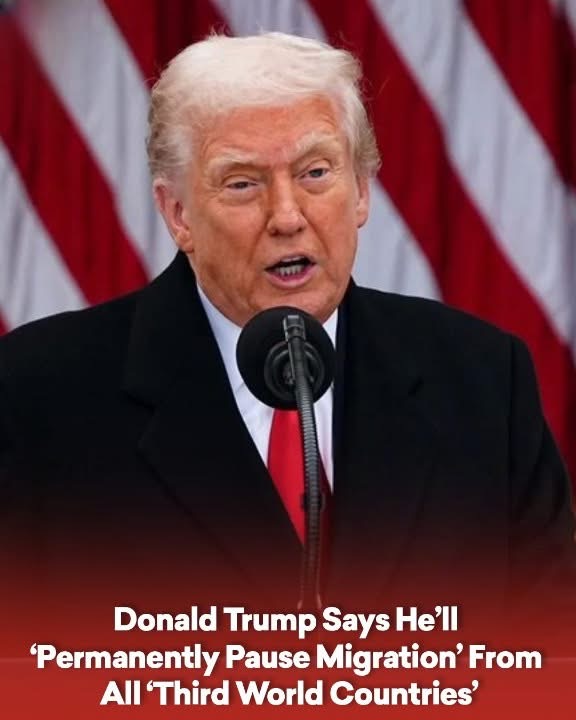 Donald Trump Declares He Will ‘Permanently Pause Migration’ From All ...