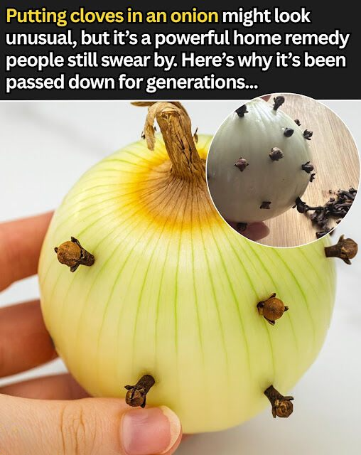 Discover the Remarkable Benefits of Inserting Cloves Into an Onion, a ...