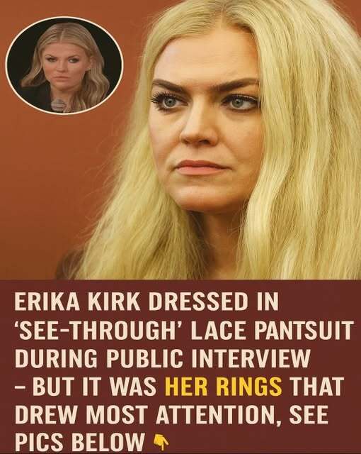 Erika Kirk’s rings became an unexpected focal point during her ...