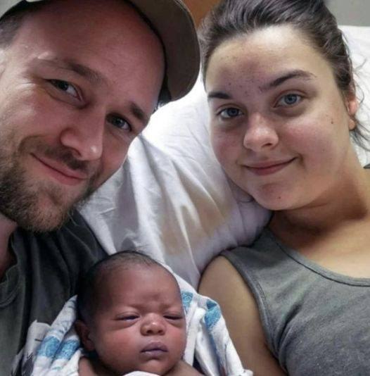 White woman shocks her community after giving birth to a Black baby ...