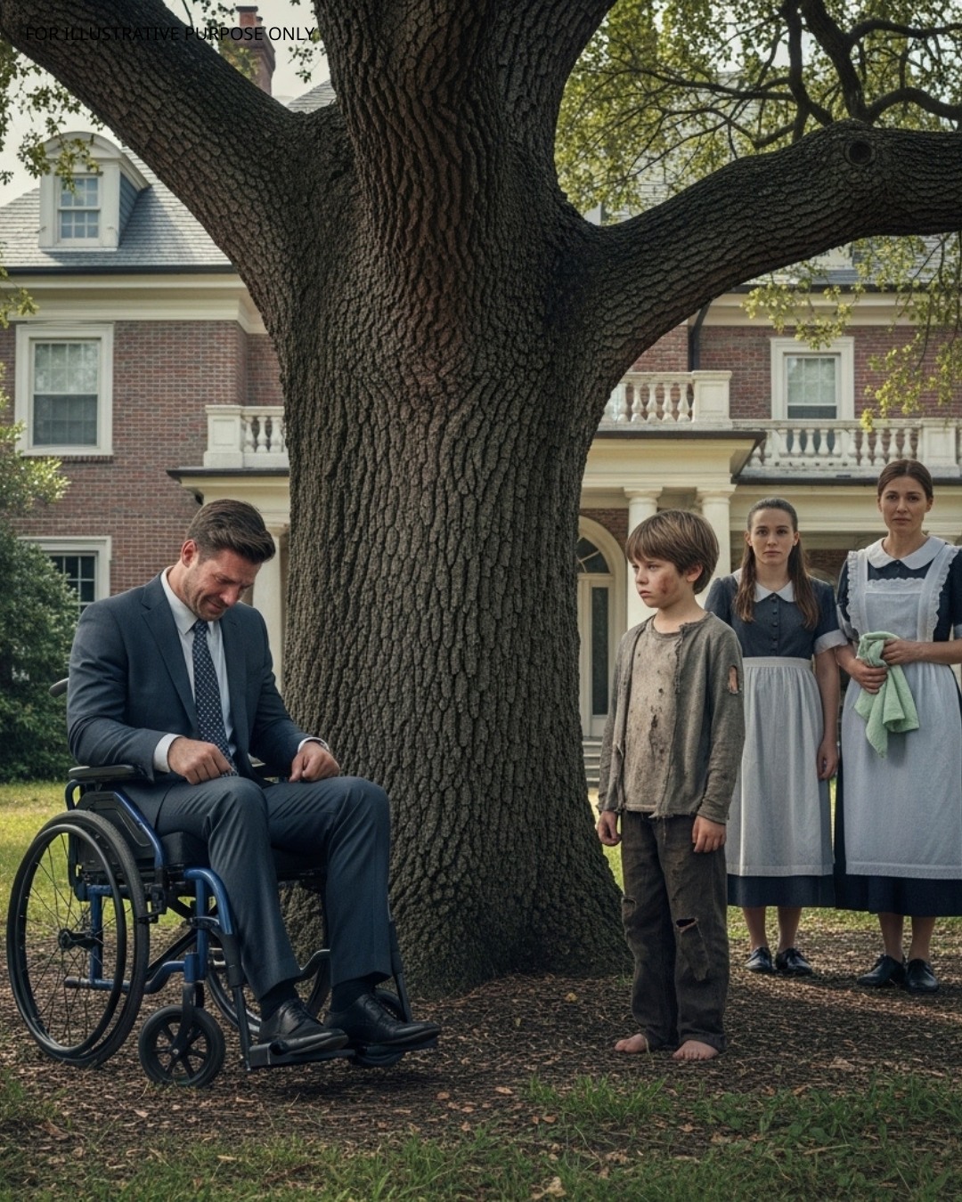 A bitter, paralyzed millionaire makes a desperate promise in anger ...