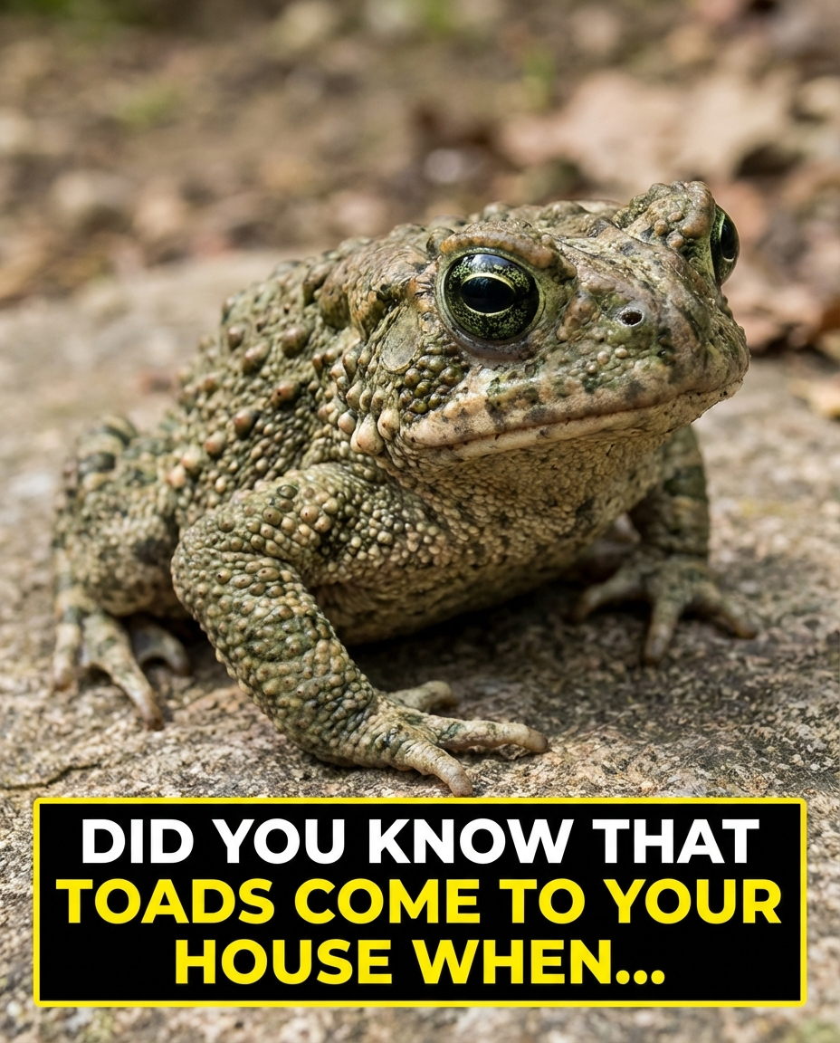 Why Does a Toad Appear in Your House and What Might Its Presence ...