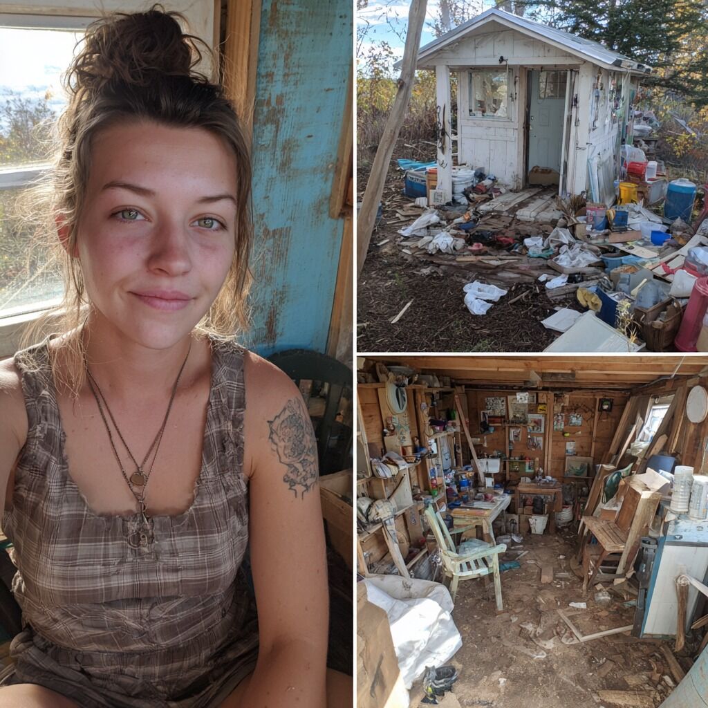 Recently Divorced Woman Transforms a Simple 10×11 Shed Into a Stunning ...