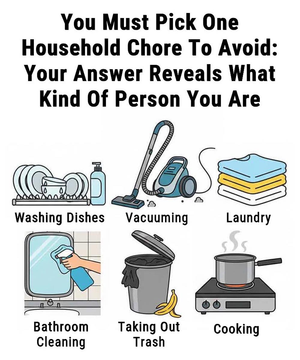 The household chores you dread the most—whether scrubbing dishes ...