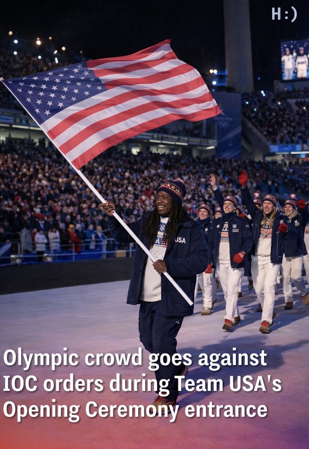 Olympic Opening Ceremony Sparks Debate as Team USA’s Entrance Draws ...