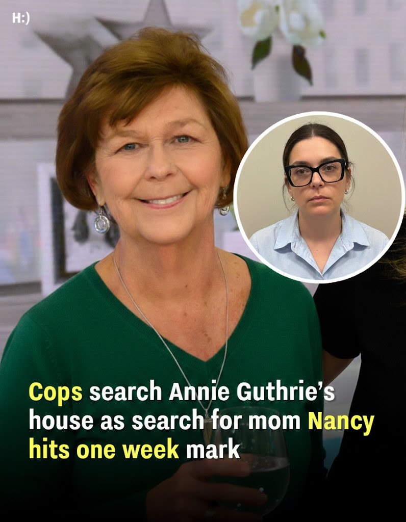Police Search Annie Guthrie’s Home as Desperate Hunt for Missing Nancy ...