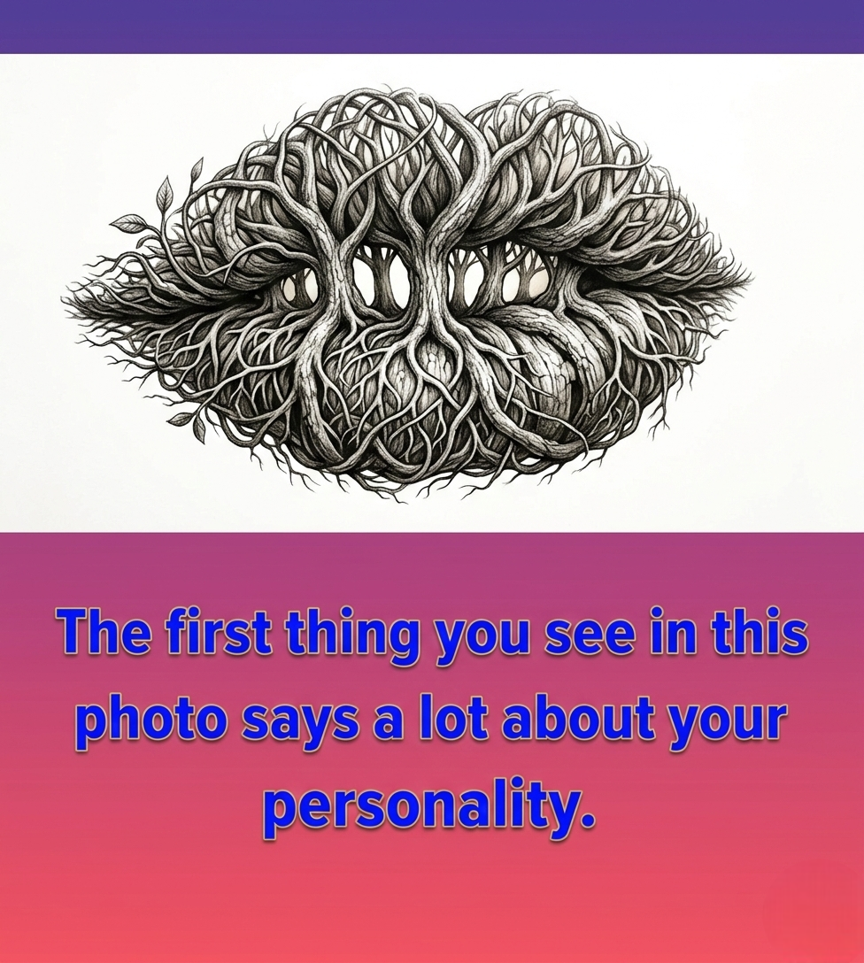 The first thing your eyes focus on can hint at how your mind works. Do ...