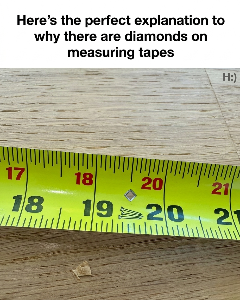The Secret Meaning of Black Diamonds on Measuring Tapes: What This ...