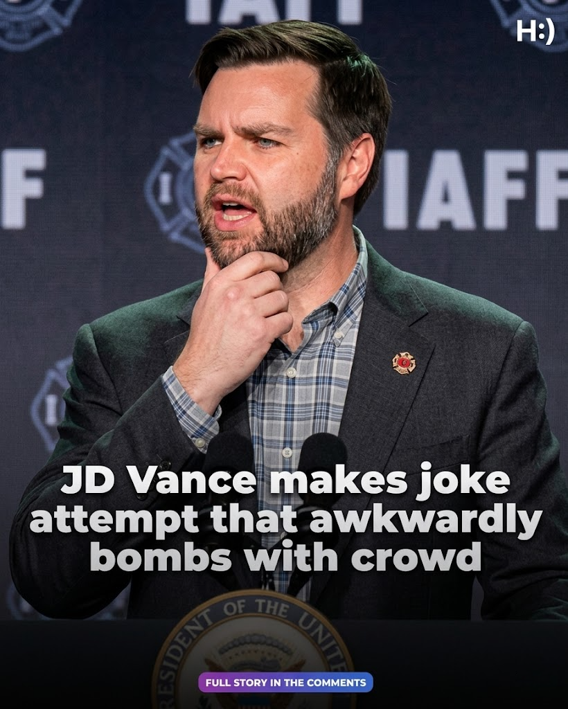 JD Vance Attempts a Joke That Falls Flat, Leaving the Crowd Awkward and ...