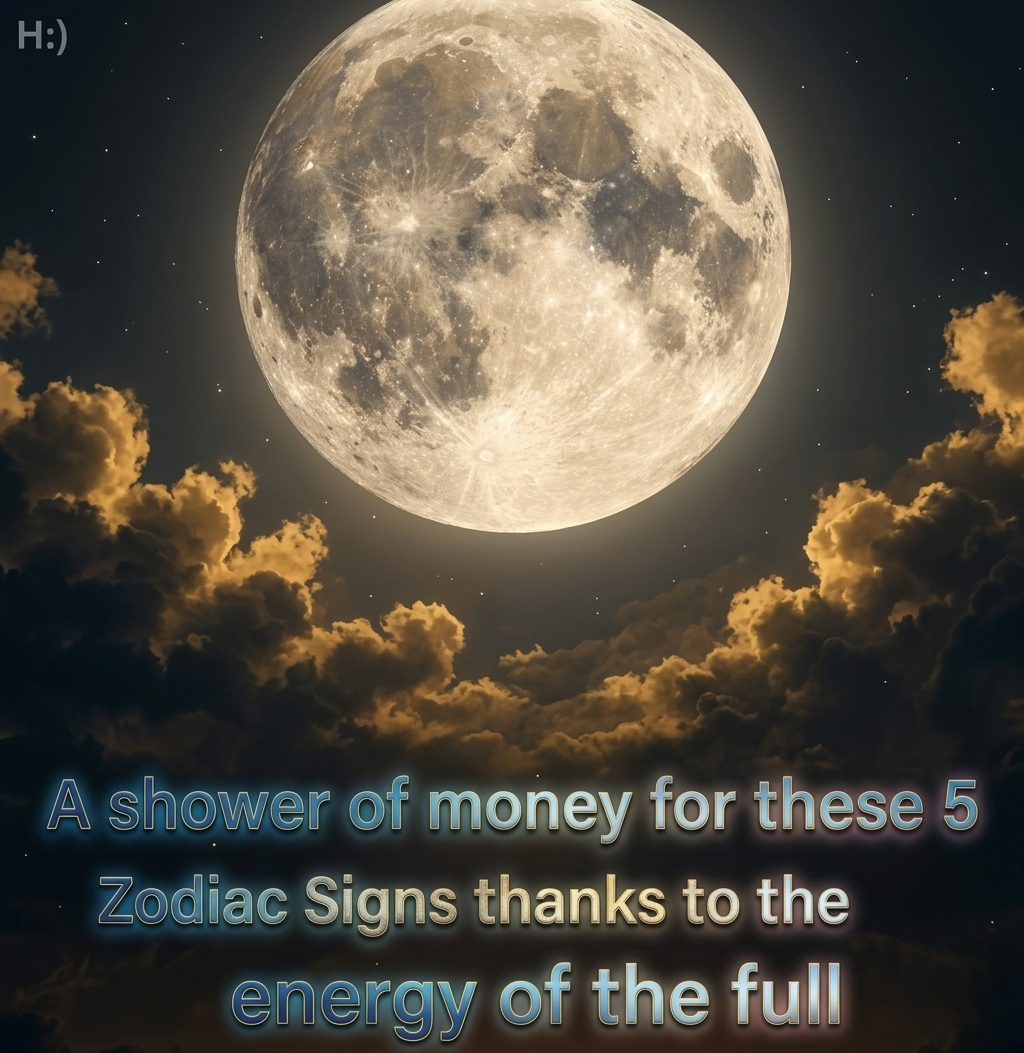 A Shower of Money for These 5 Zodiac Signs Under the Full Moon’s Energy ...