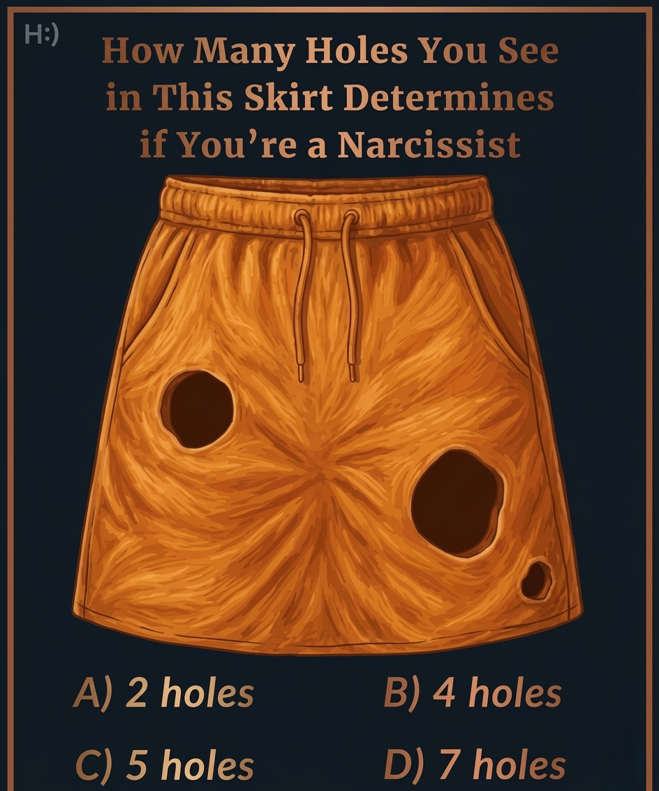How Many Holes You See in This Skirt Could Reveal Hidden Traits ...