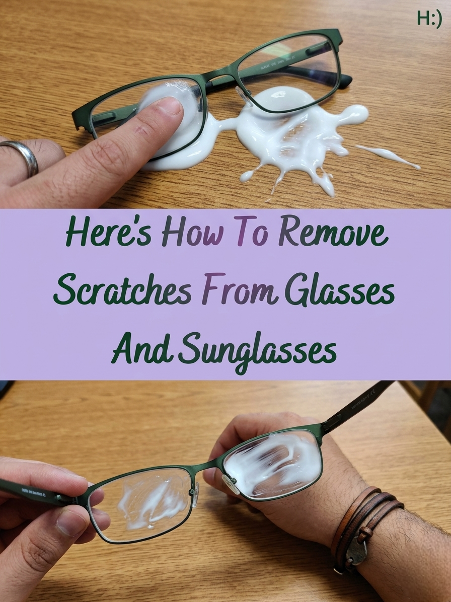 Five Practical Ways to Handle Scratched Glasses at Home While ...